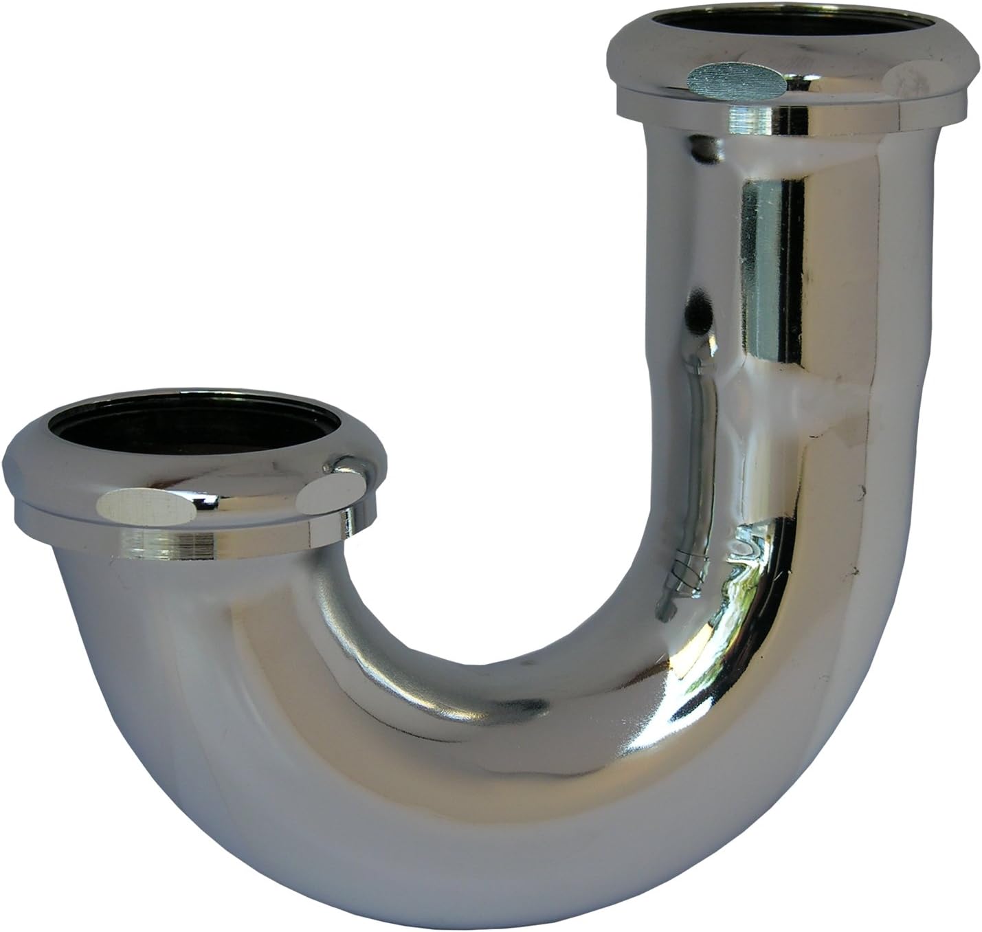 EZ-Fluid 1-1/2" Extra Low Profile Sink Trap J Bend Heavy Duty 17GA ...