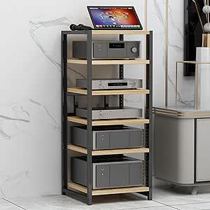Amazon.com: Home Theatre HiFi Amplifier Rack Media Stand Audio/Video ...