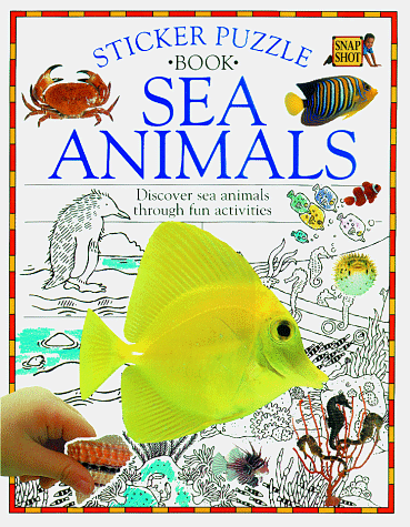 Sticker Puzzle Book: Sea Animals: Kindberg, Sally: 9780789406477 ...