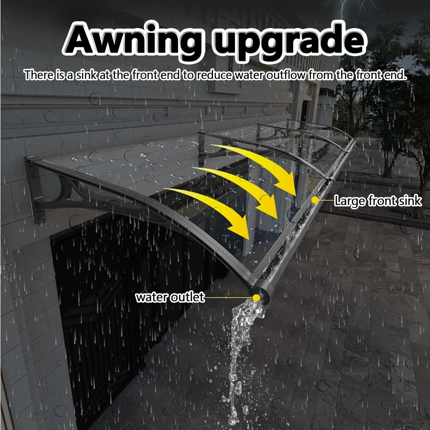 Modern Exterior overhang awnings for windows awning Australia | Ubuy