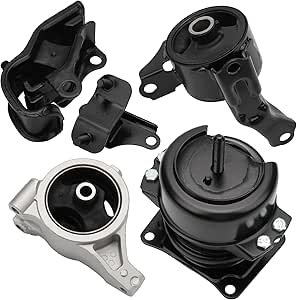 Amazon.com: BRTEC 3.5L Engine Motor Mount & Transmission Mount Set Compatible with Honda Pilot ...