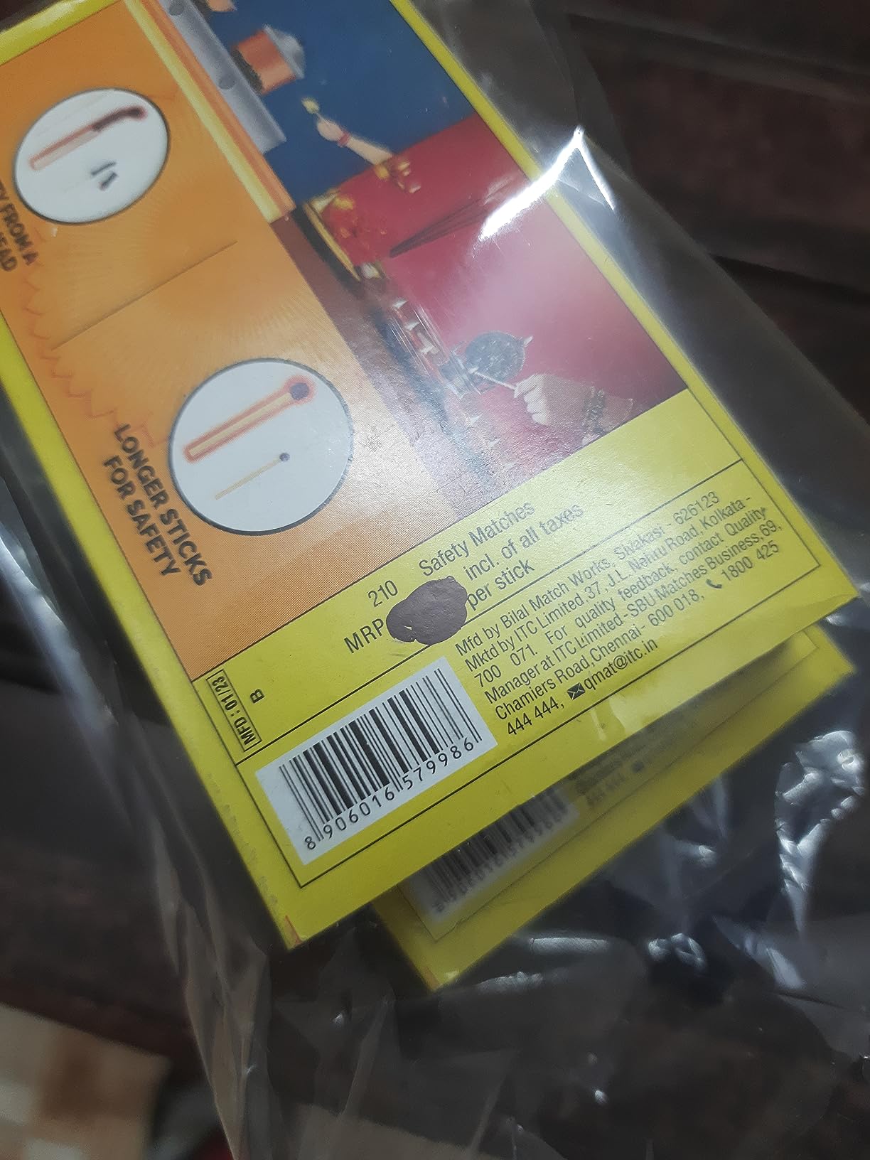 Dhavesai Home Light Matchbox - 400 Sticks : Amazon.in: Home & Kitchen