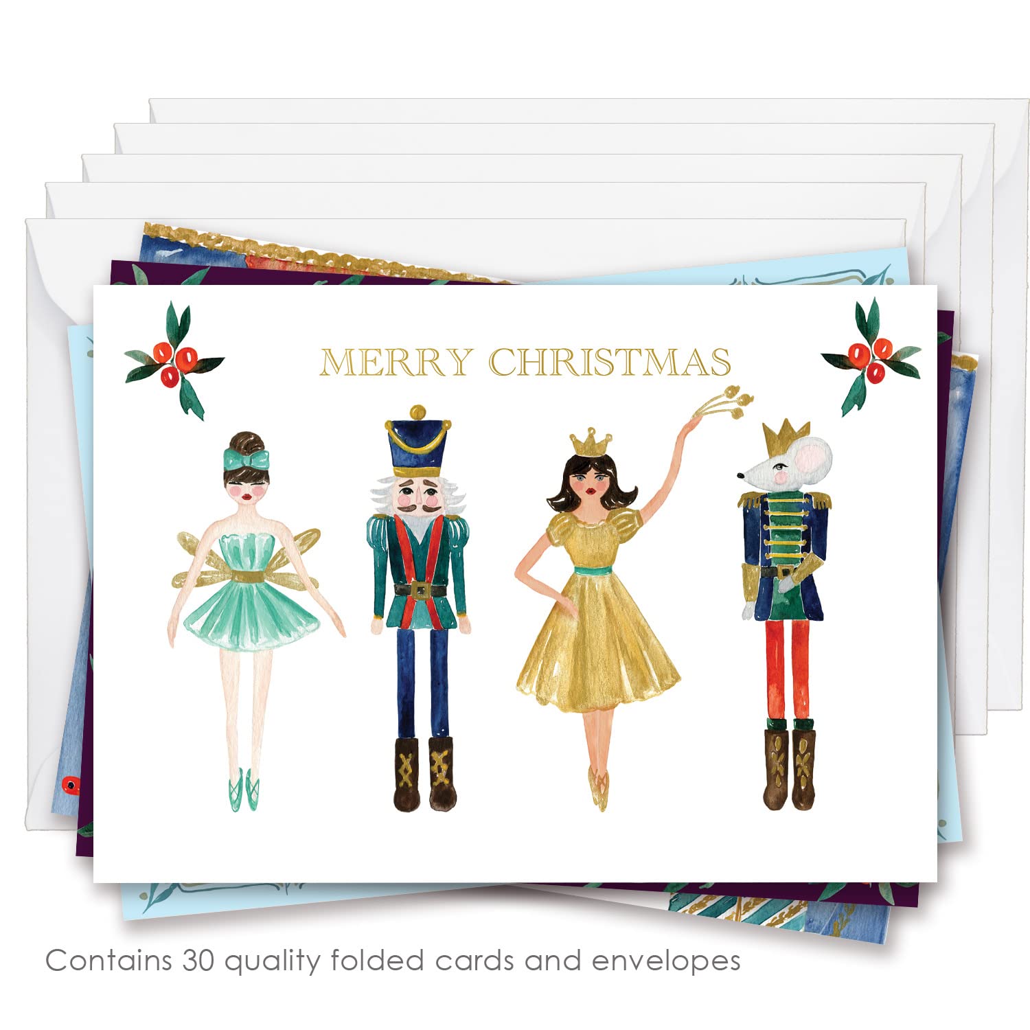 Ruby Ashley Charity Christmas Cards – Pack of 30 Xmas Cards. Quality ...