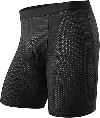 Soluo Men's Breathable Mesh Boxer Briefs Quick Dry Athletic Compression ...