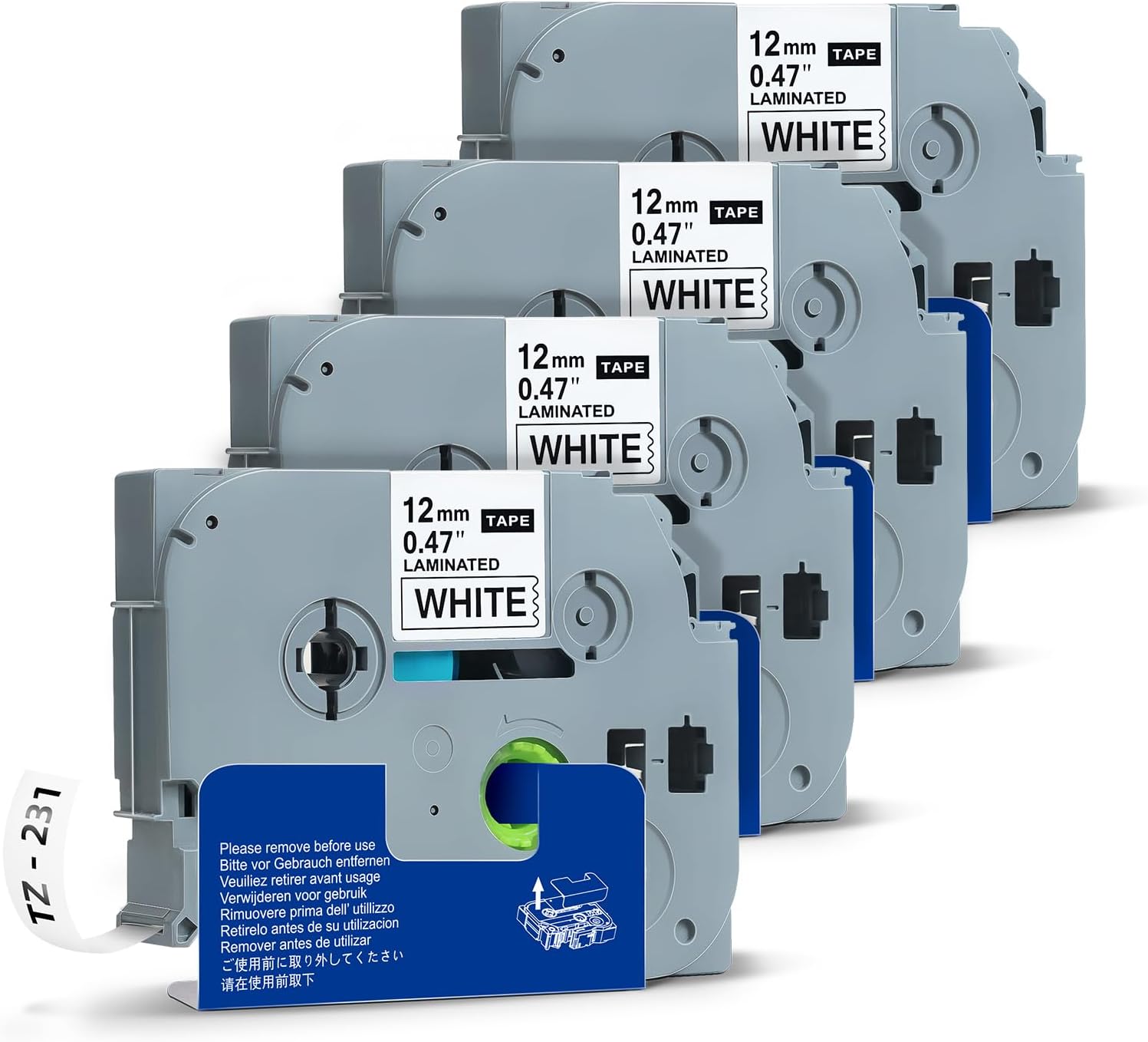 Amazon.com: BPXX Replace Brother P-Touch Label Tape, Label Maker Tape ...