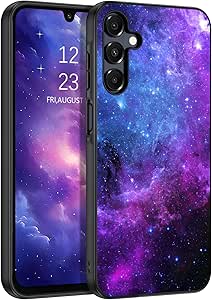 DOMAVER Case for Samsung Galaxy A16 5G Slim Fit Glow in The Dark Hybrid Hard PC Shockproof Drop ...