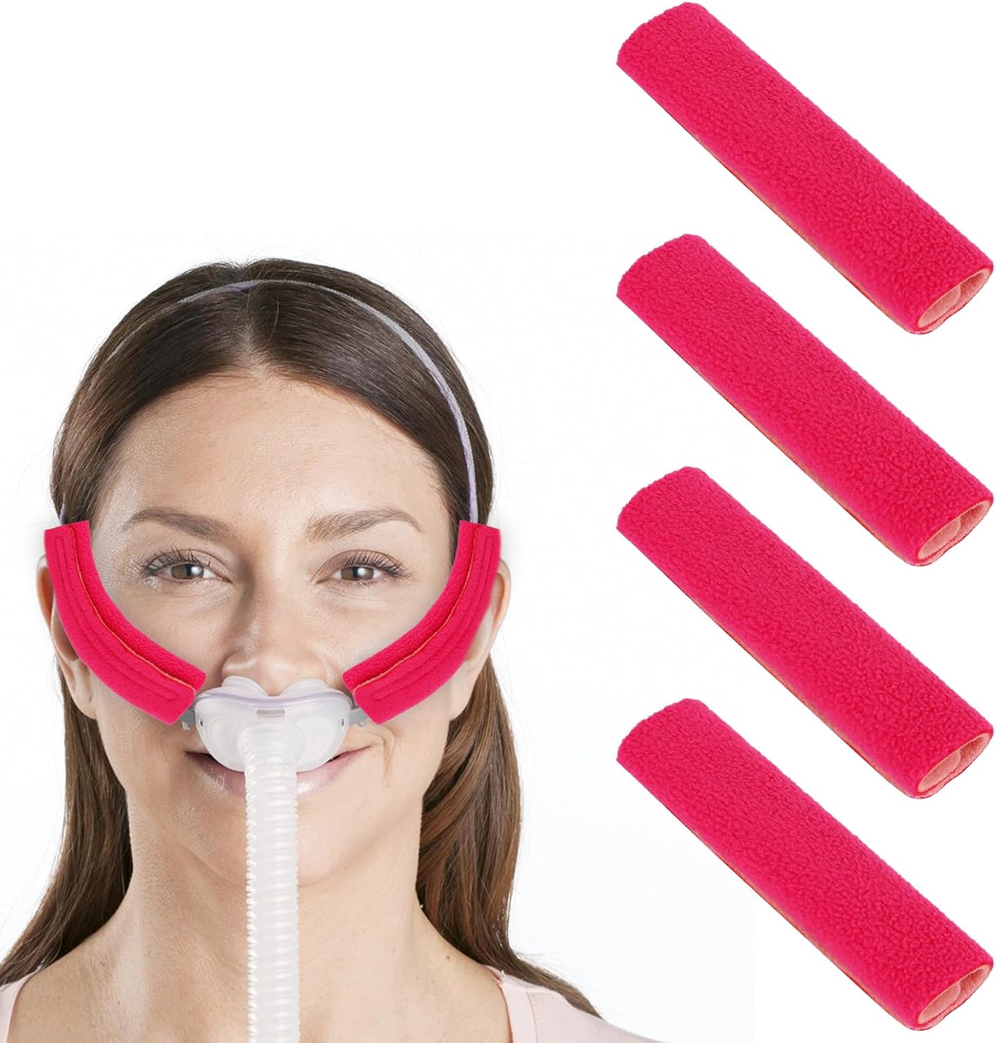 Amazon.com: 4pcs Positive Pressure Strap Covers for CPAP, CPAP Mask ...