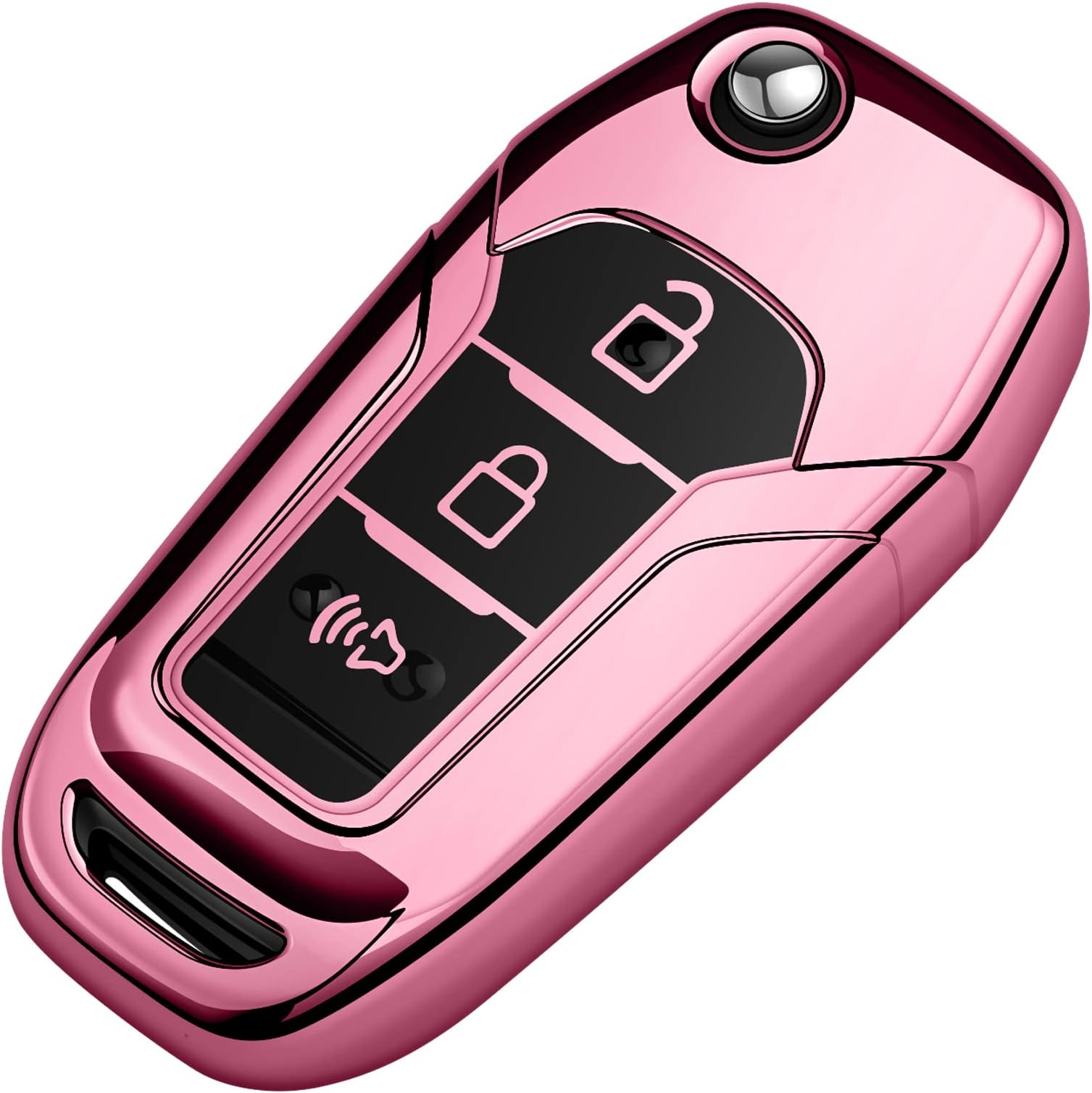 Amazon.com: Tukellen for Ford Key Fob Cover Soft TPU Full Protection ...