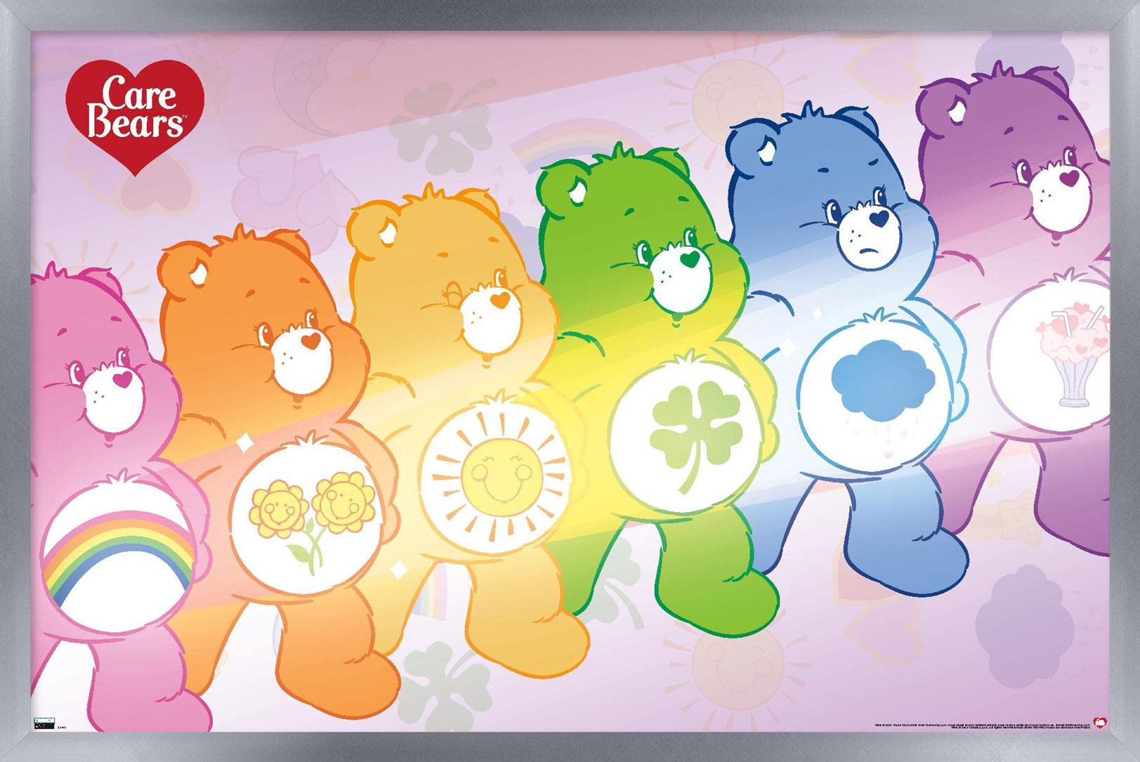 Amazon.com: Trends International Care Bears - Care Bear Stare Wall ...