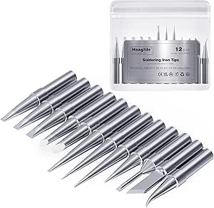 HANGLIFE ET Soldering Iron Tips for Weller WE1010NA WE1010EDU WES51/50 ...