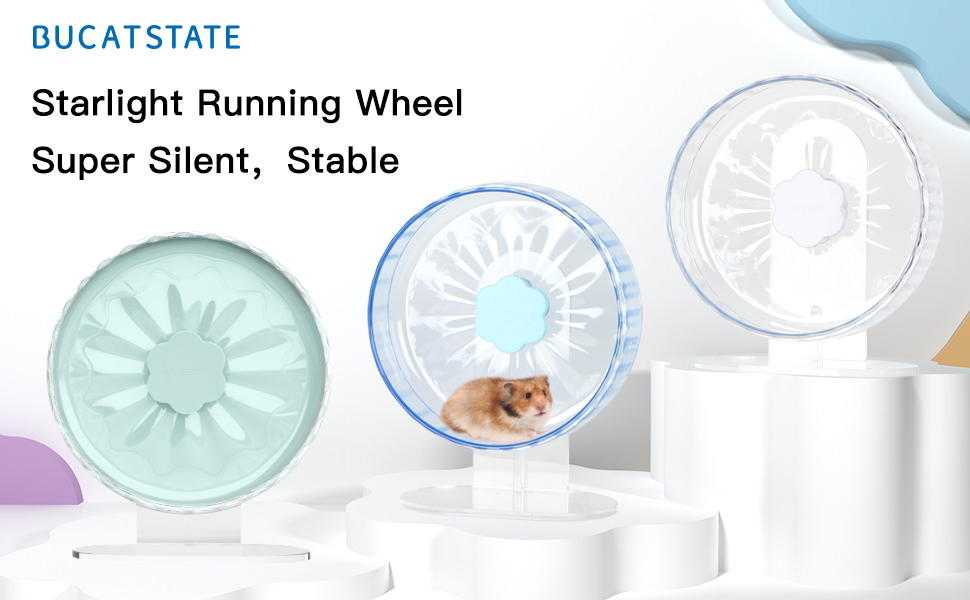 Watch BUCAT STATE Super Silent Hamster Wheel on Amazon Live