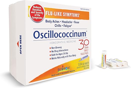 Amazon.com: Boiron Oscillococcinum for Relief from Flu-Like Symptoms of ...