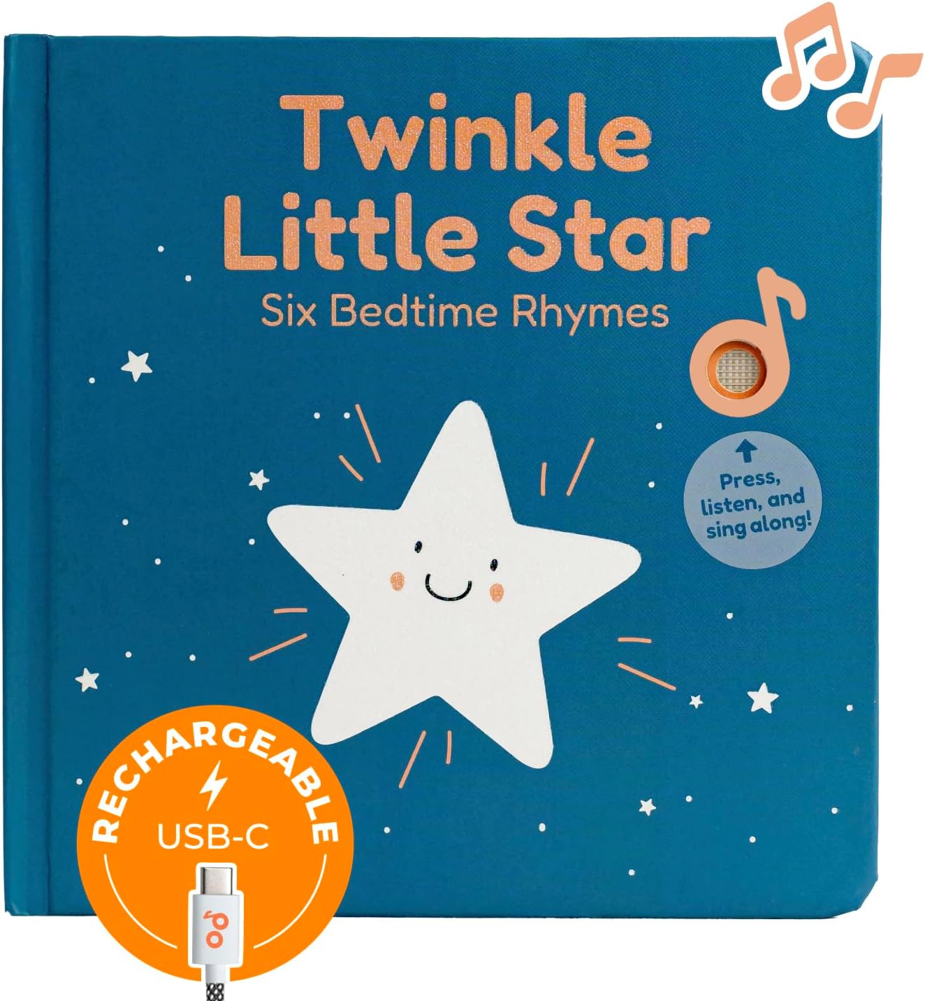 Amazon.com: Cali's Books Twinkle Twinkle Little Star – USB-C ...