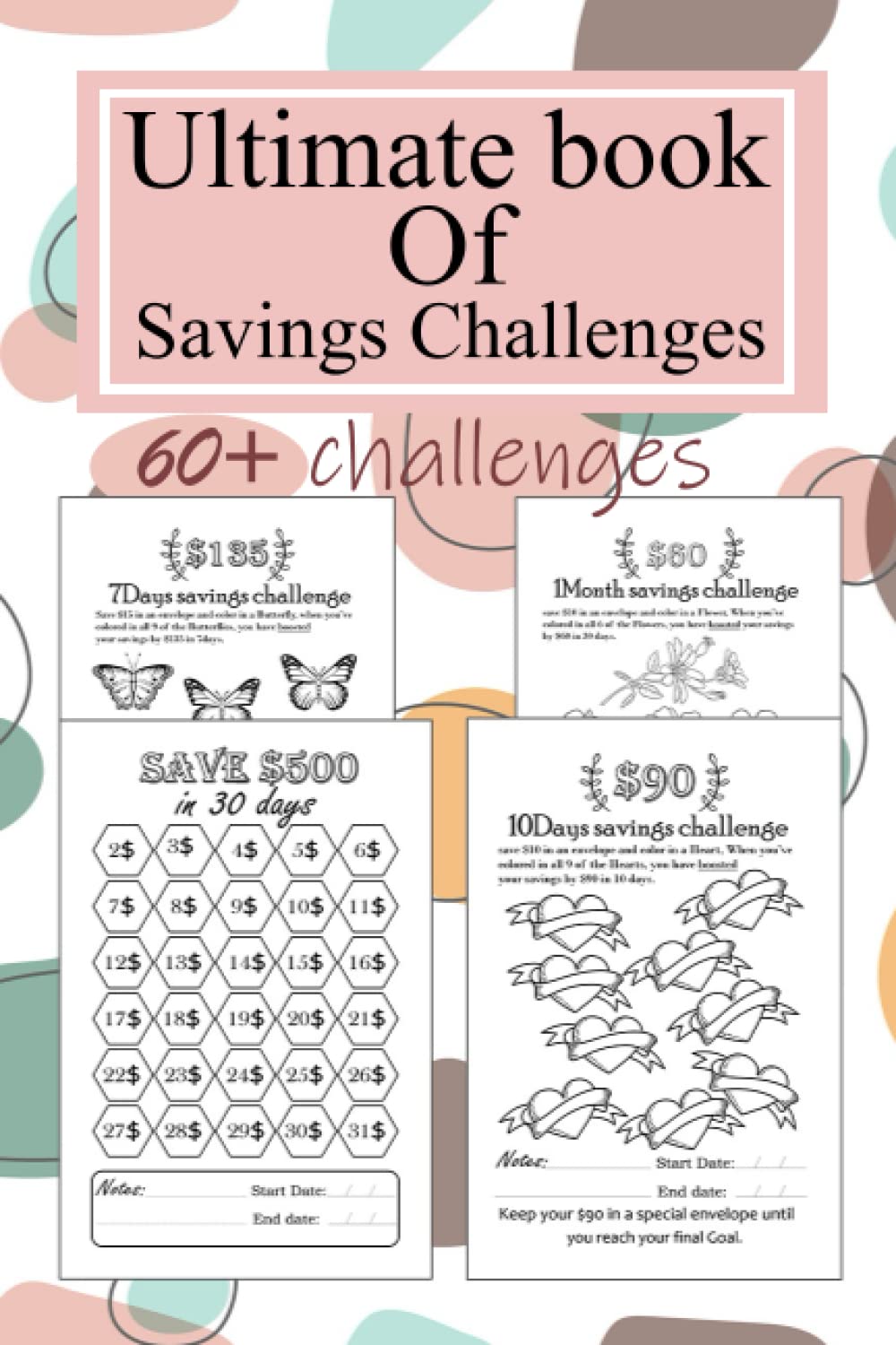 Ultimate Book of Savings Challenges: 60+ Unique savings challenges| an ...