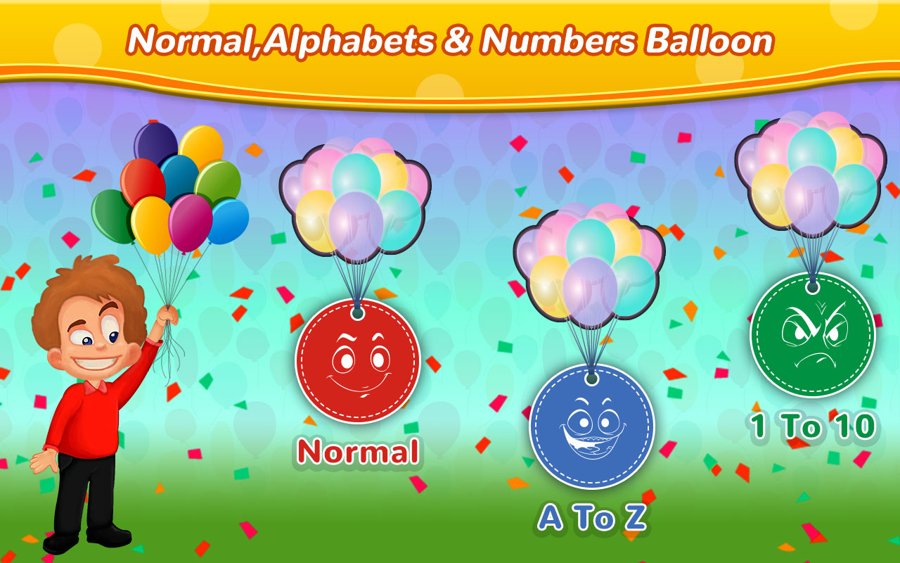 Balloon Pop - Free Kids Game for Smashing Balloon - App on Amazon Appstore