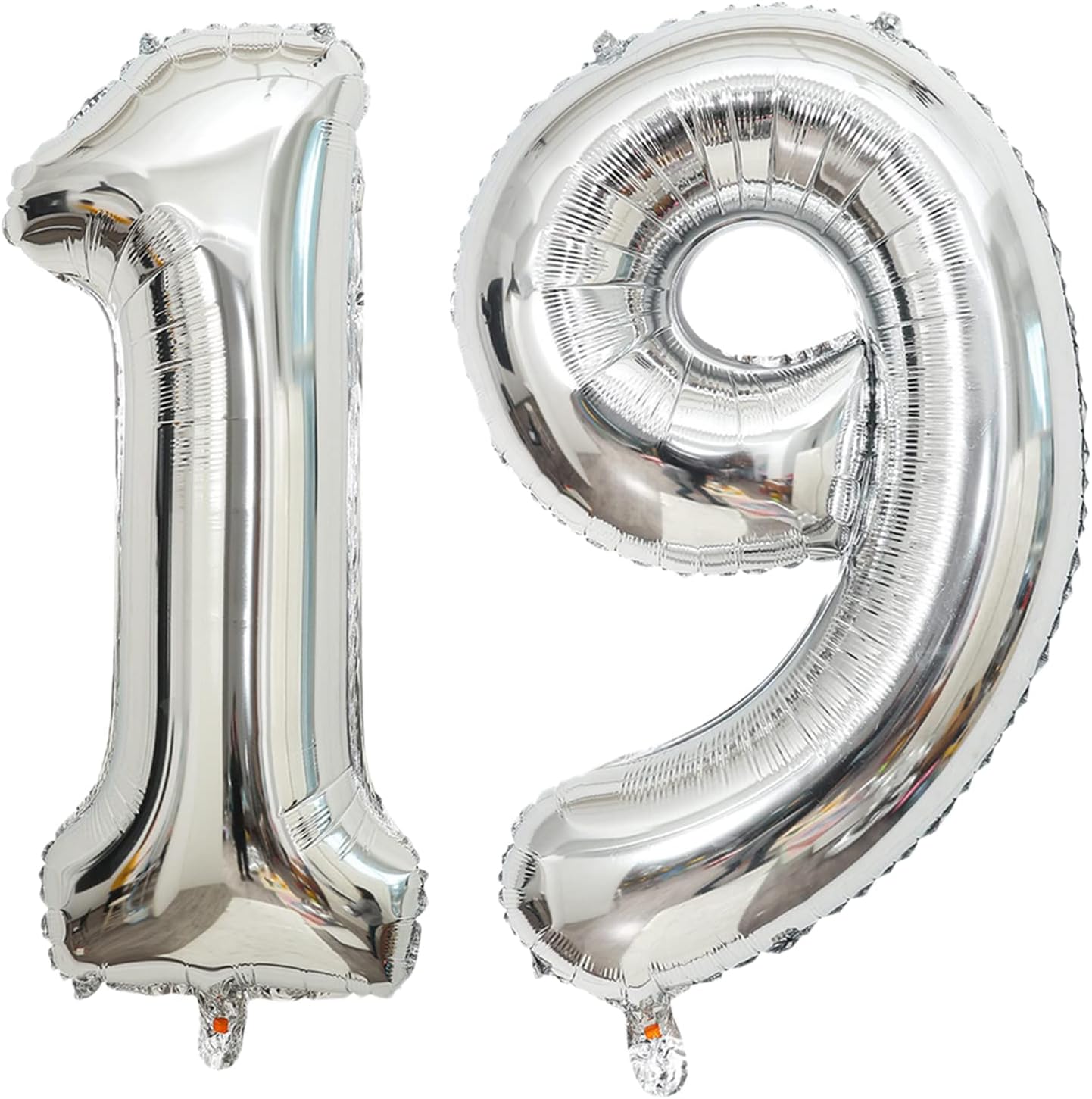 Amazon.com: Number 19 Balloons 32 Inch Digital Balloon Alphabet 19th ...