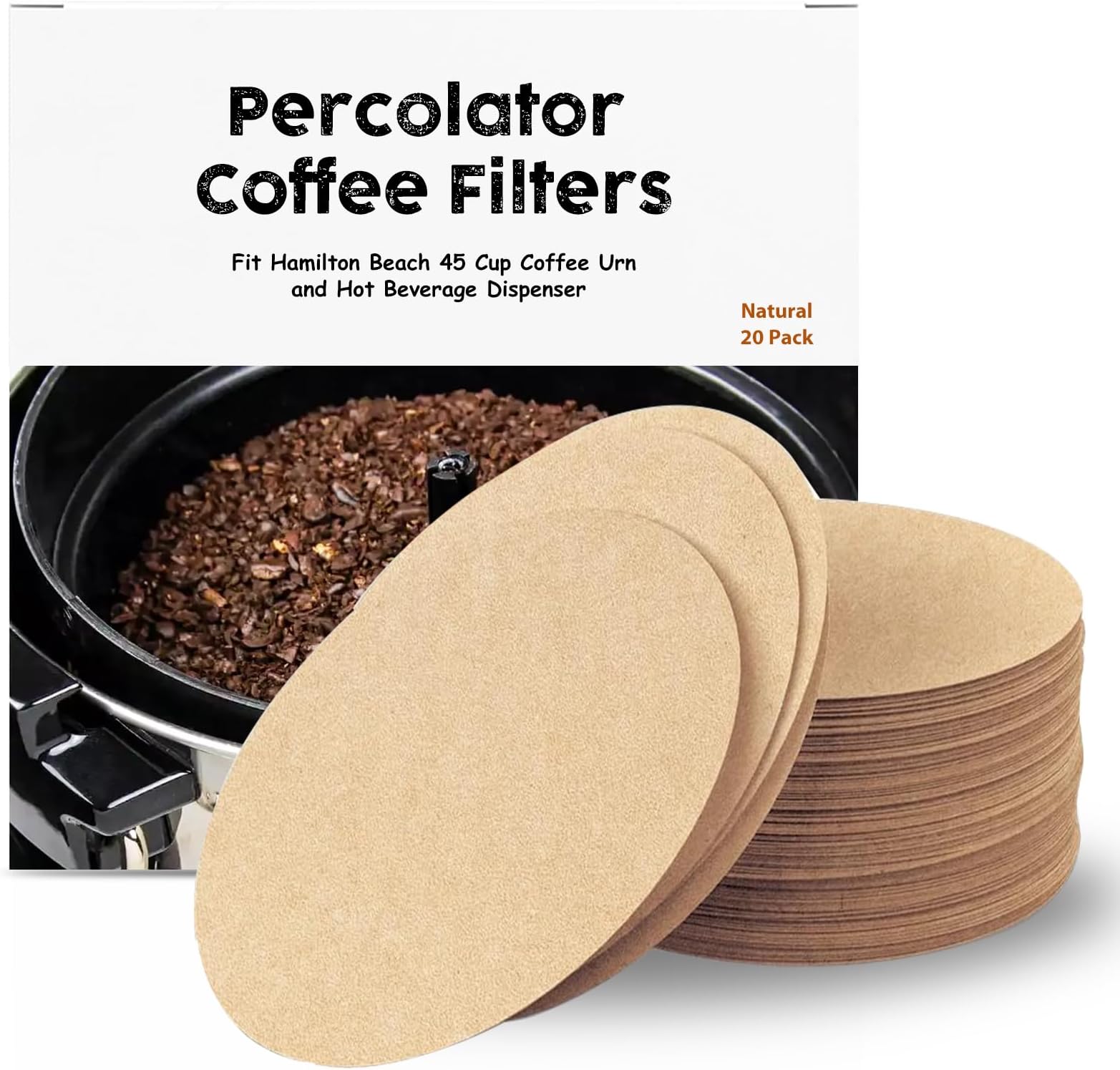 Amazon.com: MIMORE Coffee Filters - 100 PCS Percolator Coffee Filters ...