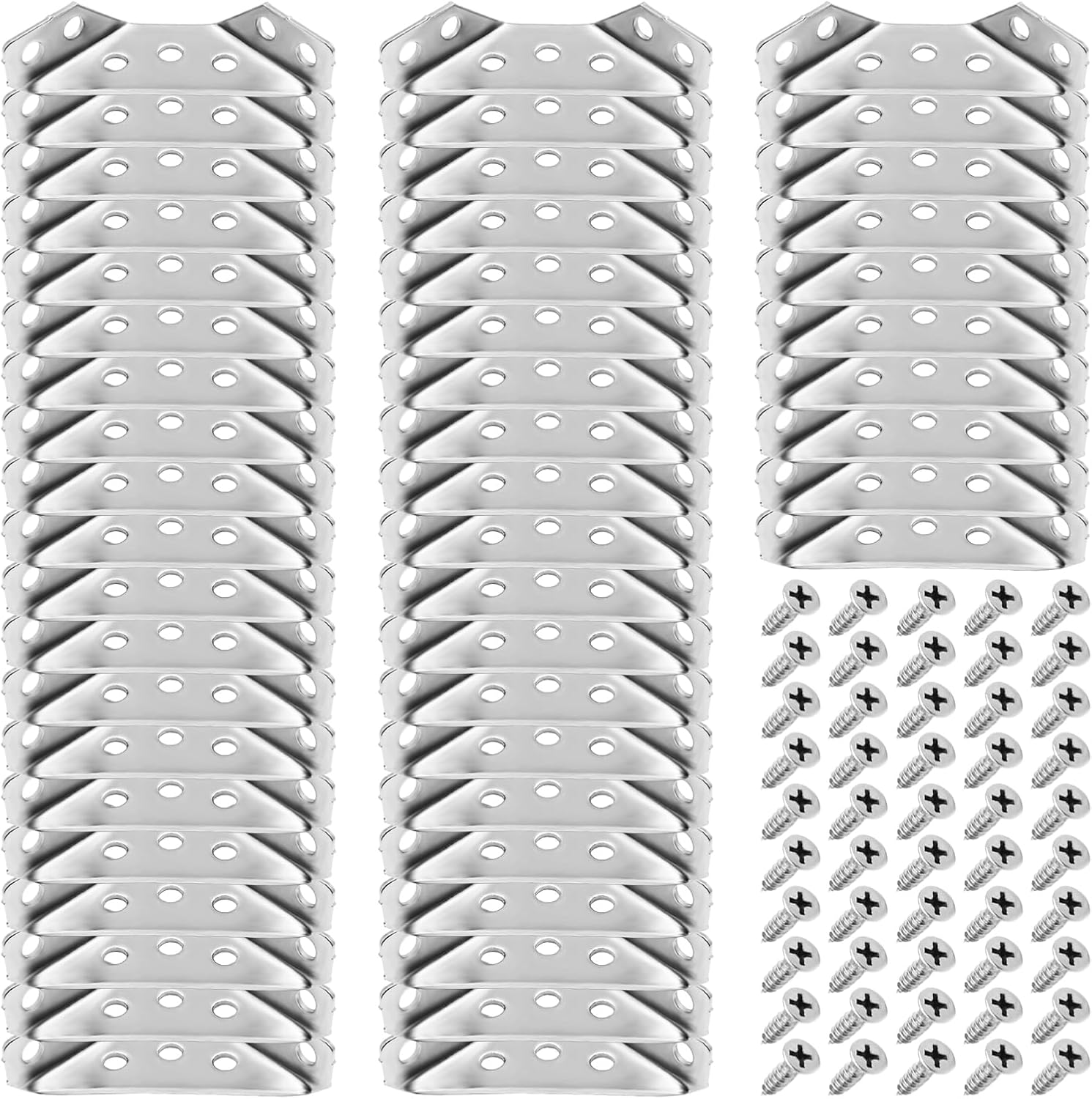 Amazon.com: Universal Stainless Steel Furniture Corner Connector with ...