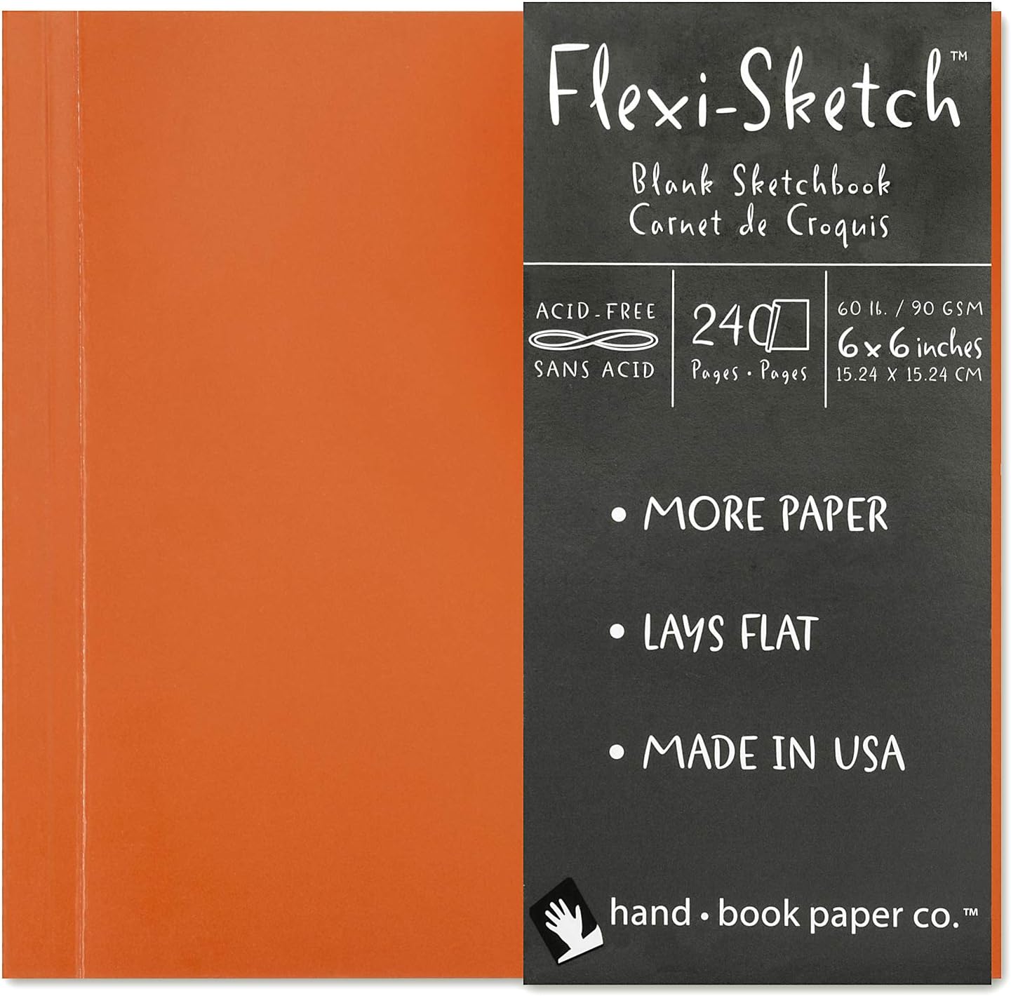 Amazon.com: Speedball Art Products Flexi Sketch Blank Artist Journal, 6 ...