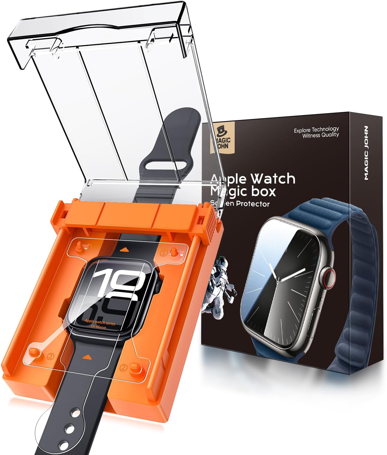 JETech Screen Protector for Apple Watch SE (2022/2020) /Series 6 5 4 ...