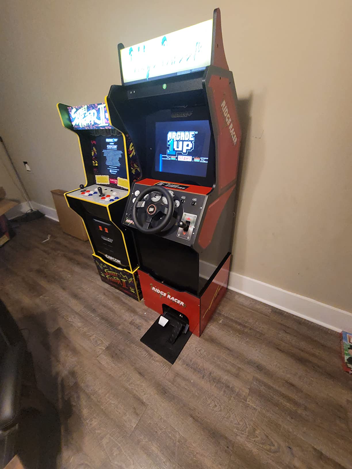 $32/mo - Finance Arcade1UpRidge RacerArcade Machine, 4-Foot —5-in-1 ...