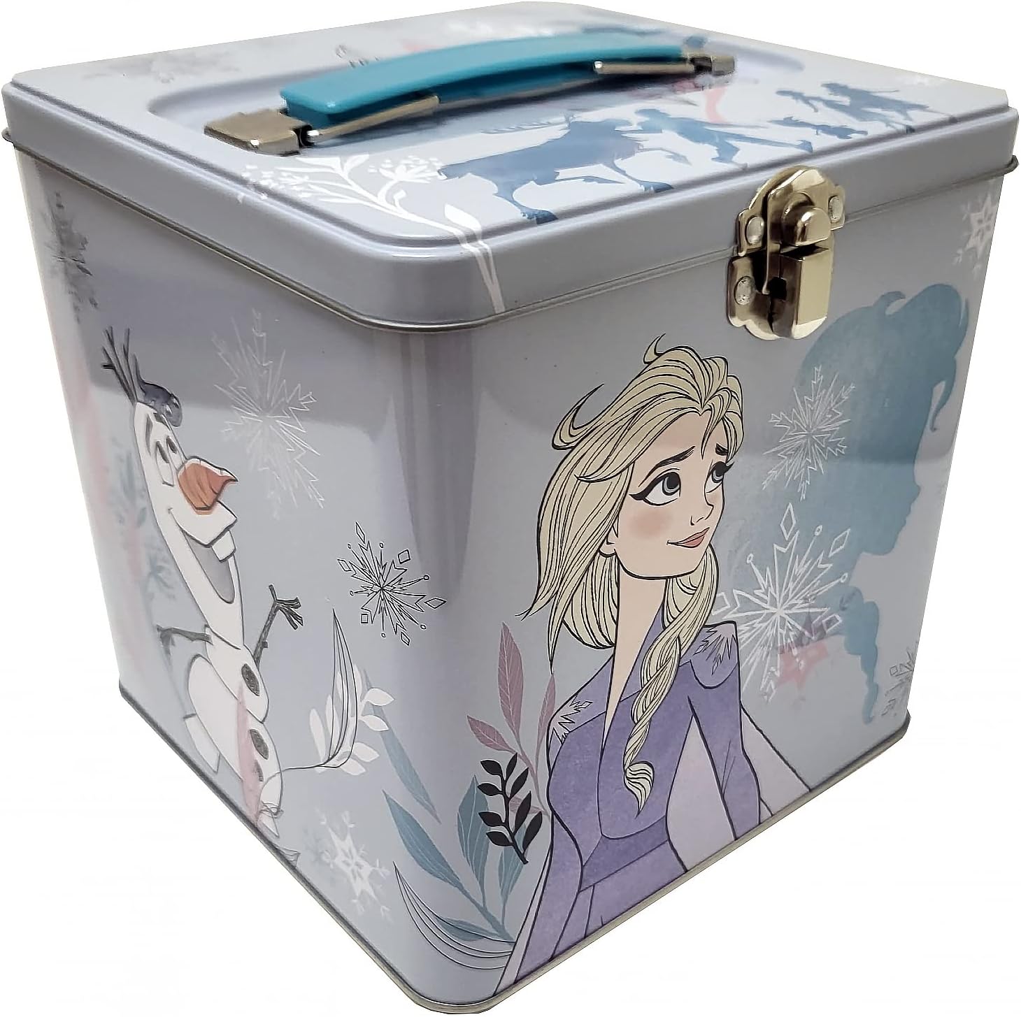 Amazon.com: The Tin Box Company Frozen 2 Tin Pencil Box with Handle ...
