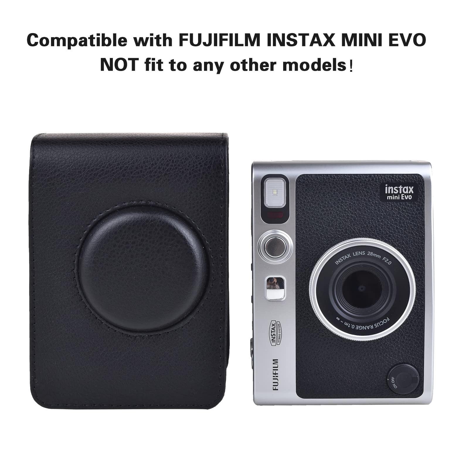 HIYQIN Mini EVO Case, Camera Protective Case for Fuji Instax Mini EVO ...