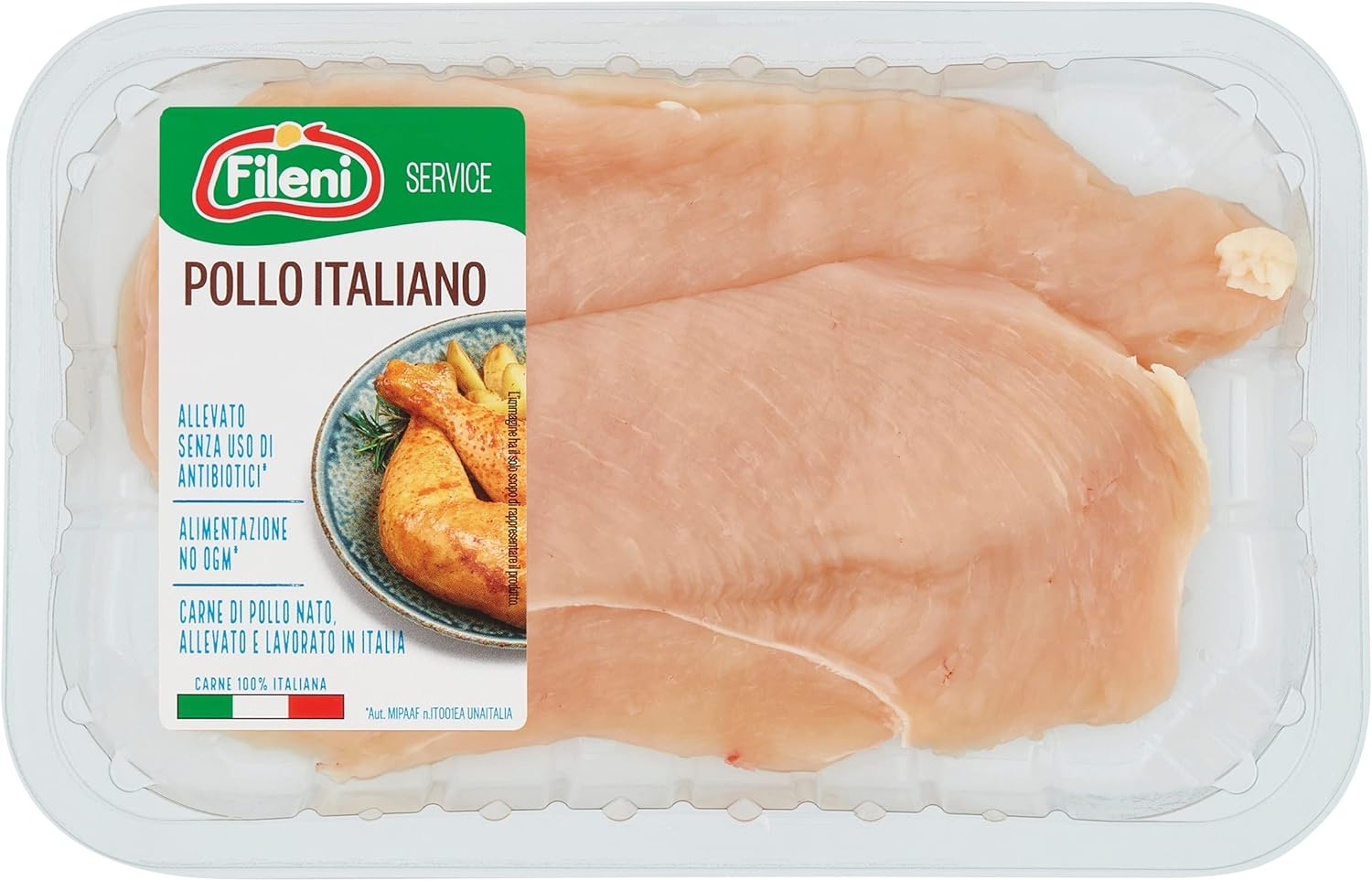 Fileni Petto di Pollo Antibiotic Free 250 gr : Amazon.it: Alimentari e ...