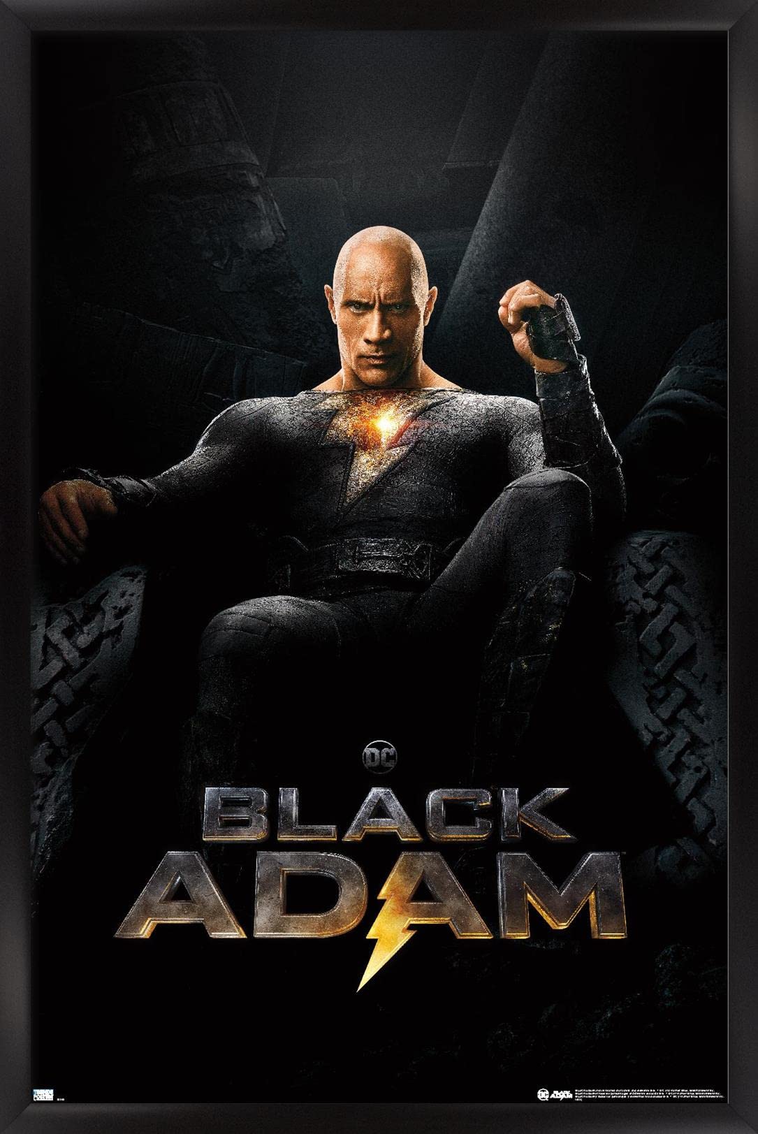 Amazon.com: Trends International DC Comics Movie Black Adam - Throne ...
