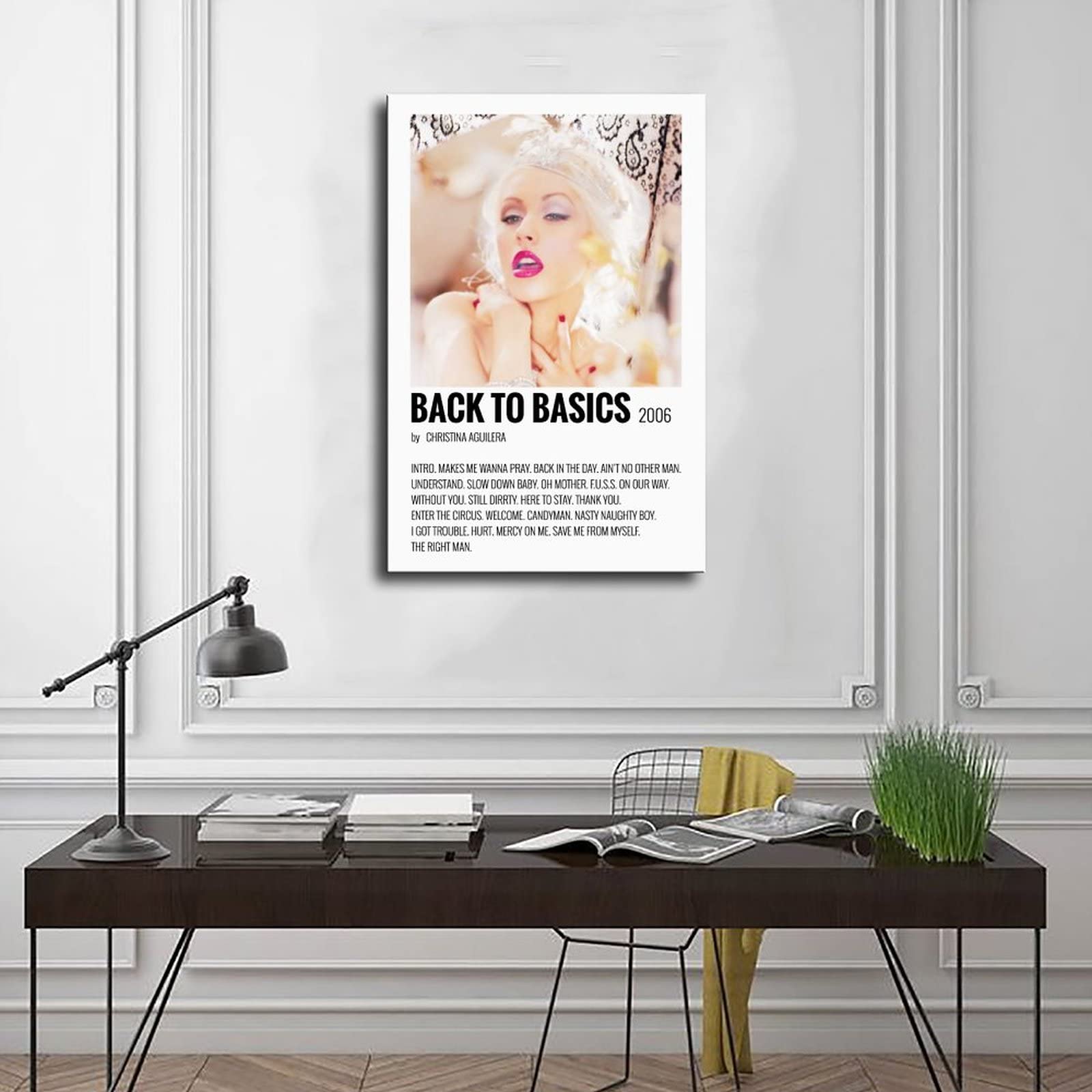 Christina Aguilera Back To Basics Tour Poster