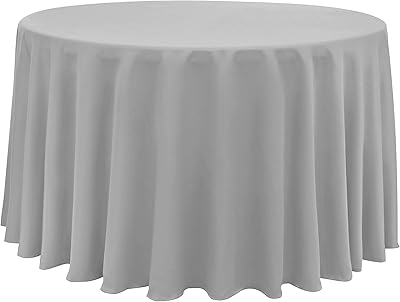 Amazon.com: Moukeren 6 Pcs 50 Inch Round Sequin Tablecloth Glitter ...