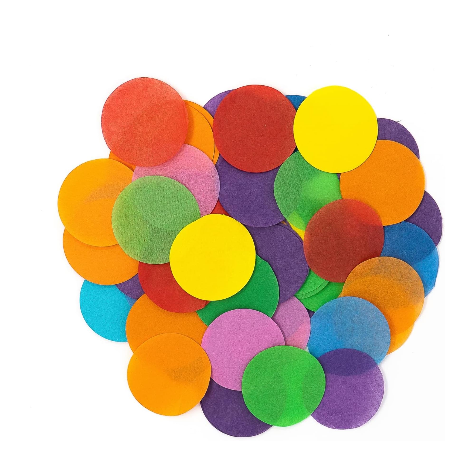 Amazon.com: Biodegradable Tissue Paper Confetti Dots, Multi-Color Color ...