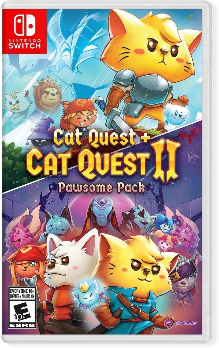 Cat Quest 2 Pawsome Pack (Cat Quest 1 + 2) - Nintendo Switch : Amazon ...