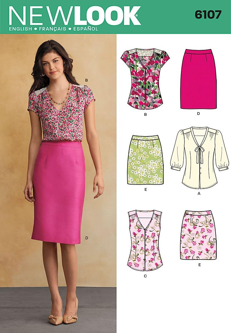 Amazon.com: New Look U06107A Misses Sportswear Sewing Pattern : Arts ...