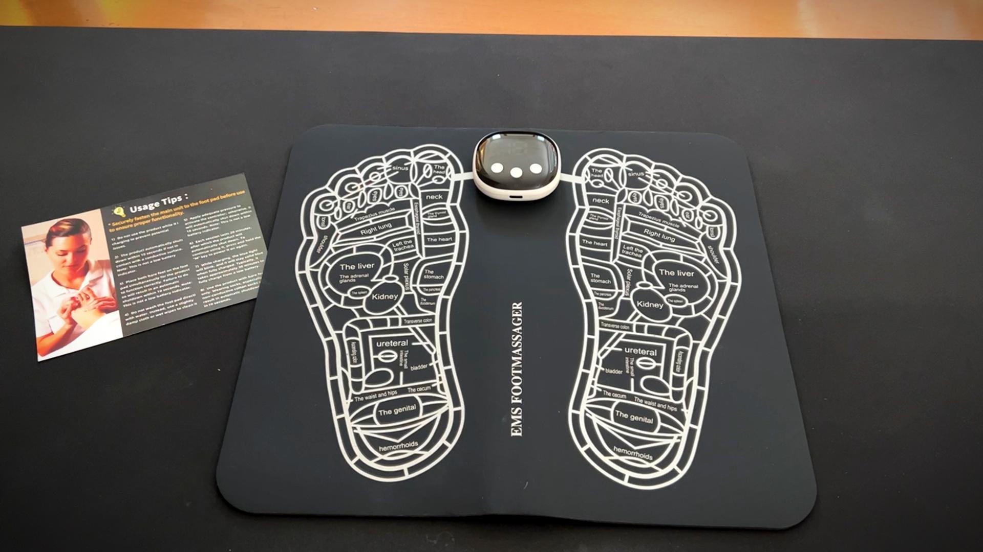 Watch EMS Foot Massager Mat for Neuropathy-Foot Stimulator on Amazon Live