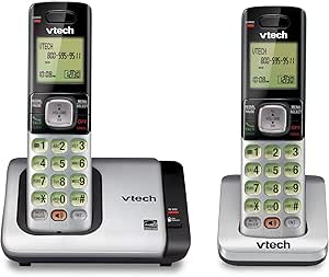 Amazon.com: VTech CS6719-2 2-Handset Cordless Phone with Caller ID/Call ...