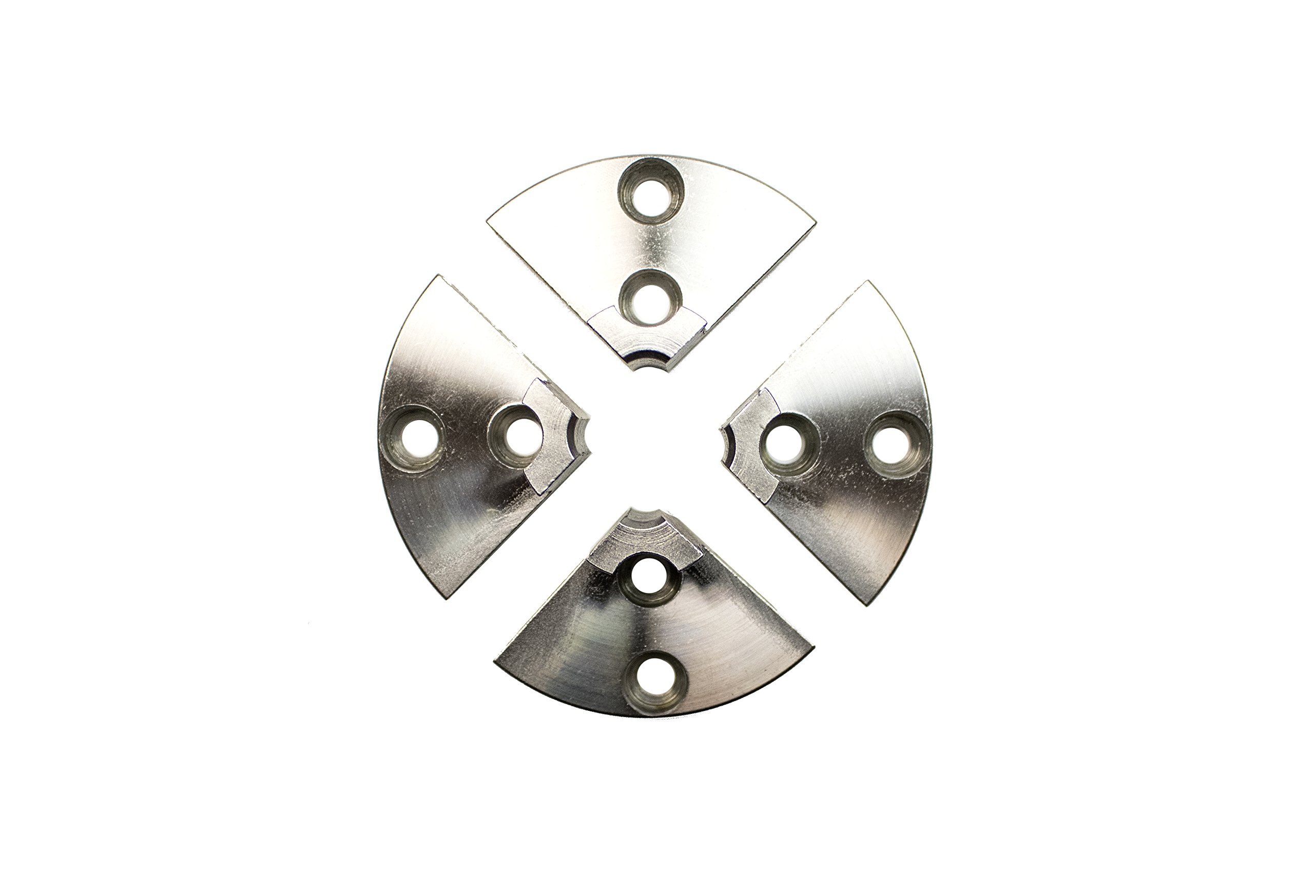 Snapklik.com : NOVA 6026 Mini Spigot Wood Lathe Chuck Jaw Set, Compatable