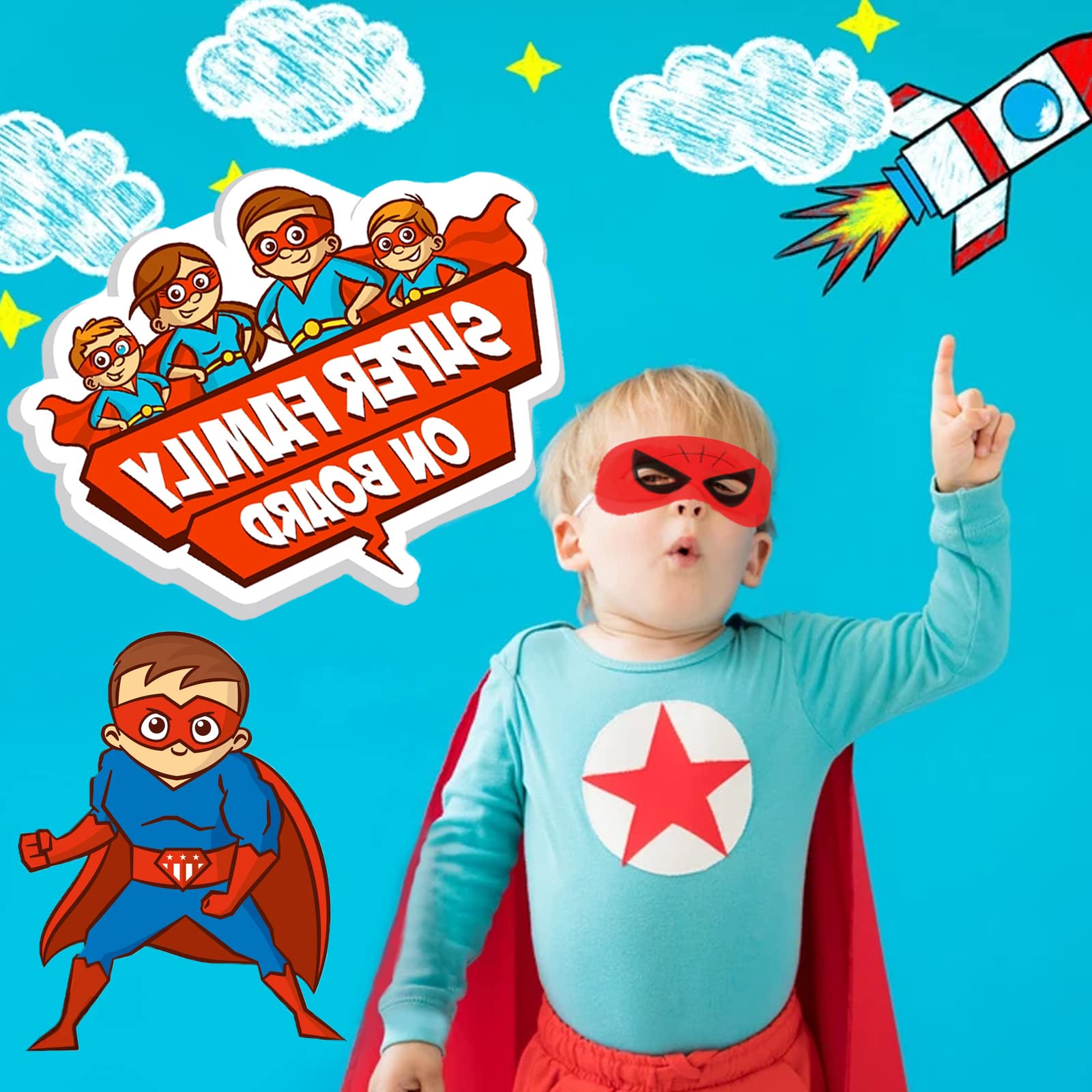 Snapklik.com : AODAI Superhero Capes For Kids Halloween Costumes And ...