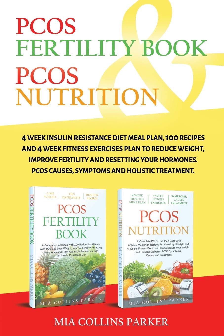Buy PCOS TION & PCOS FERTILITY BOOK: 4 Week Insulin Resistance Diet ...