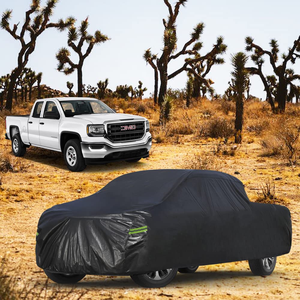 KouKou Truck Cover Waterproof All Weather, 7 Layers Heavy Duty Pickup ...
