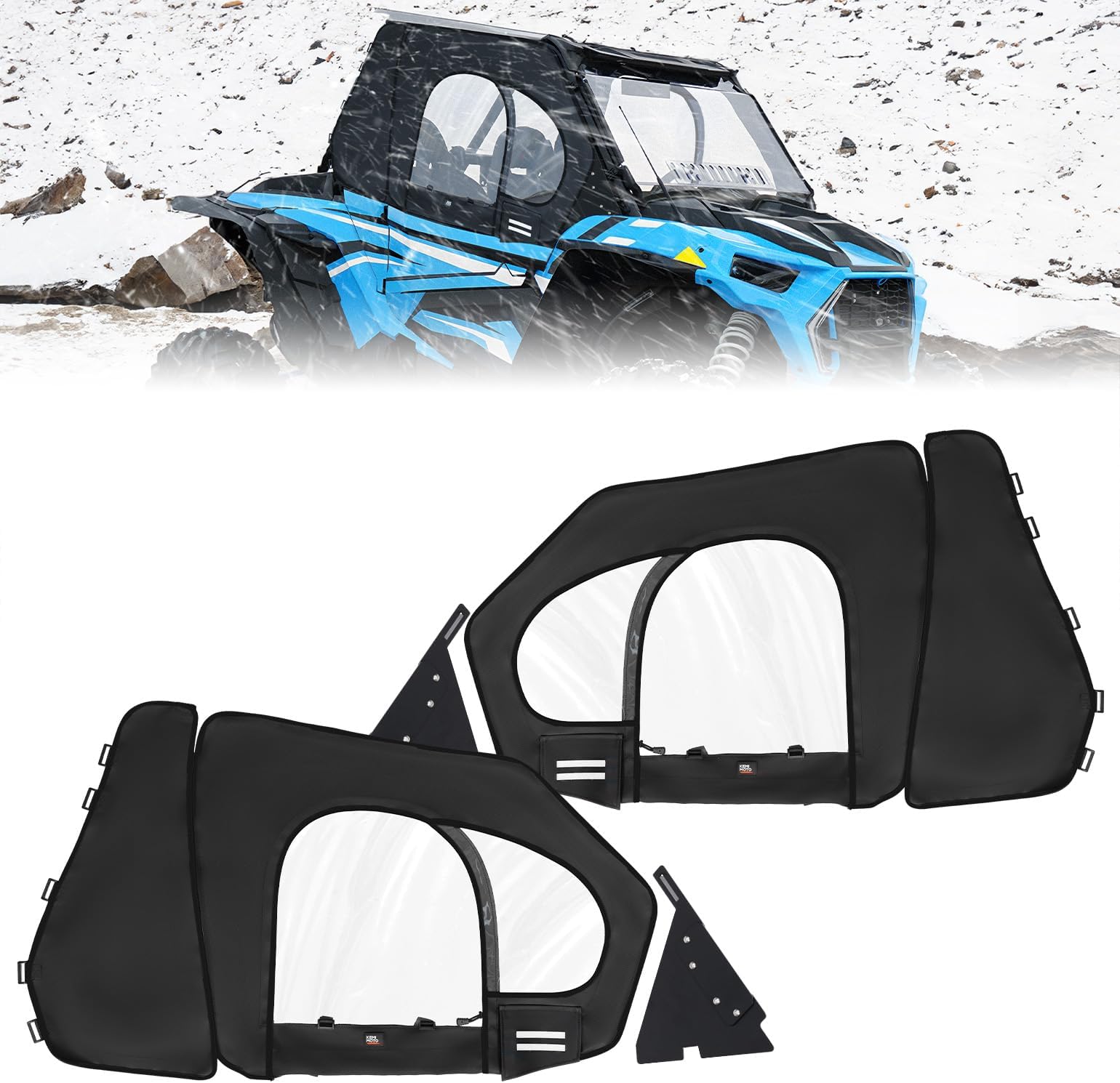 Amazon.com: KEMIMOTO Upper Doors with Steel Frame Compatible with ...