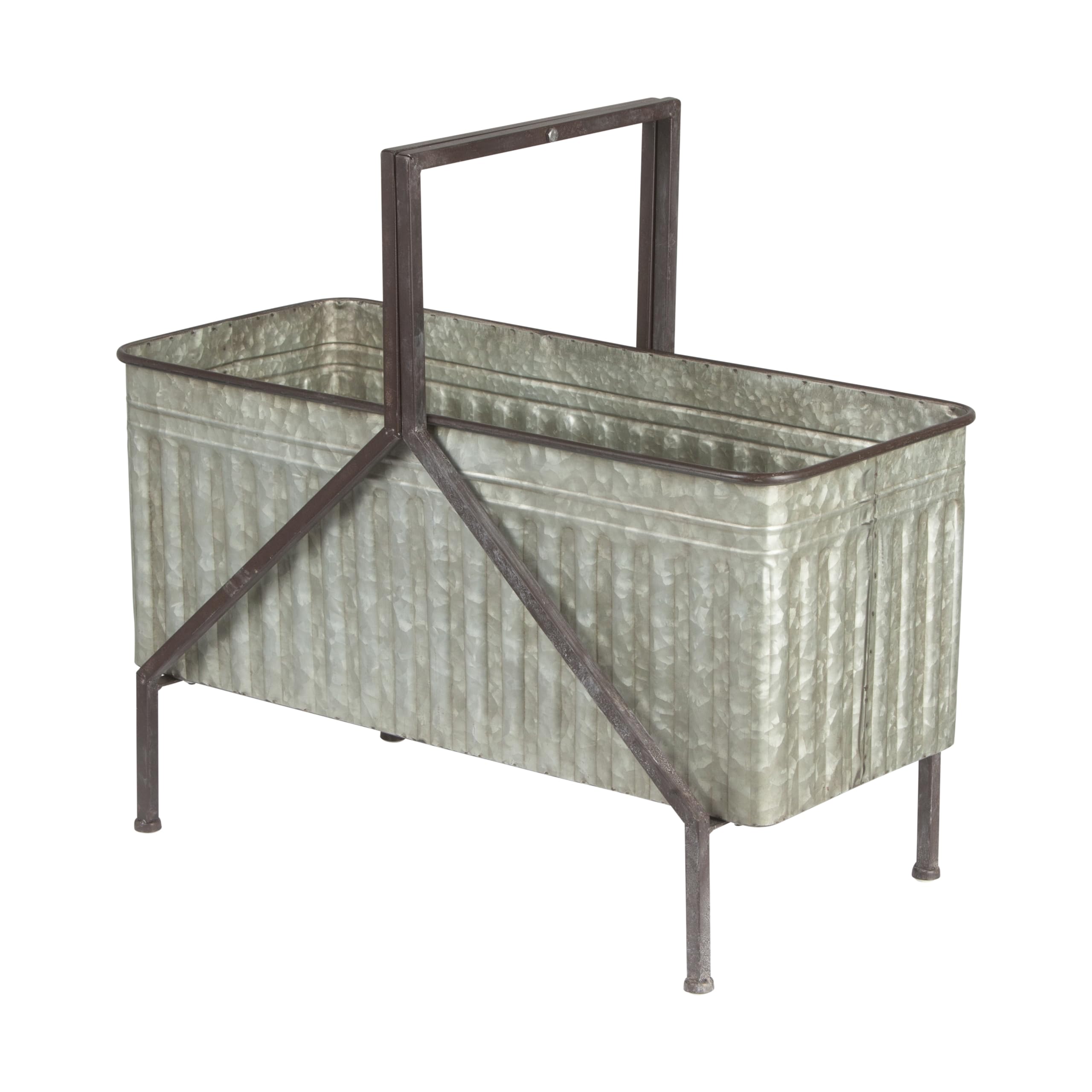 Amazon.com - Creative Co-Op Iron Bucket/Planter on Stand