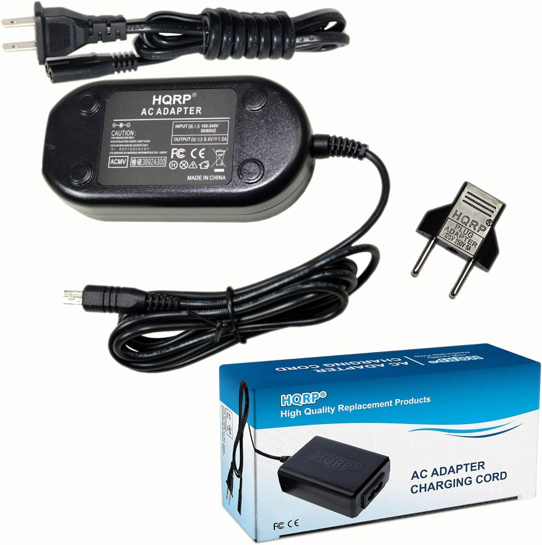 Amazon.com: Glorich AA-E6A AA-E8 Replacement AC Power Adapter/Charger ...