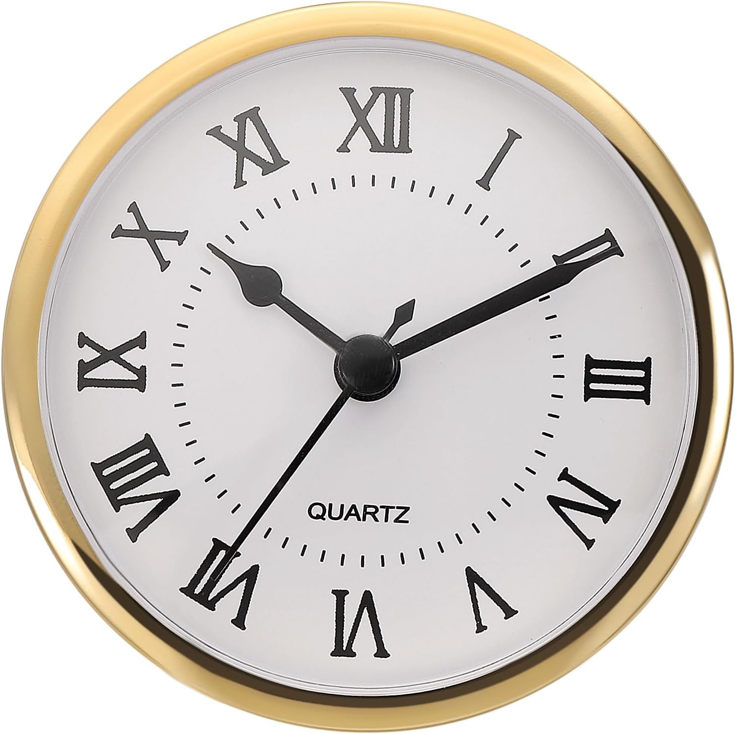 Hicarer 2. 4 Inch (61 Mm) Mini Quartz Clock Insert Round Clocks Head ...