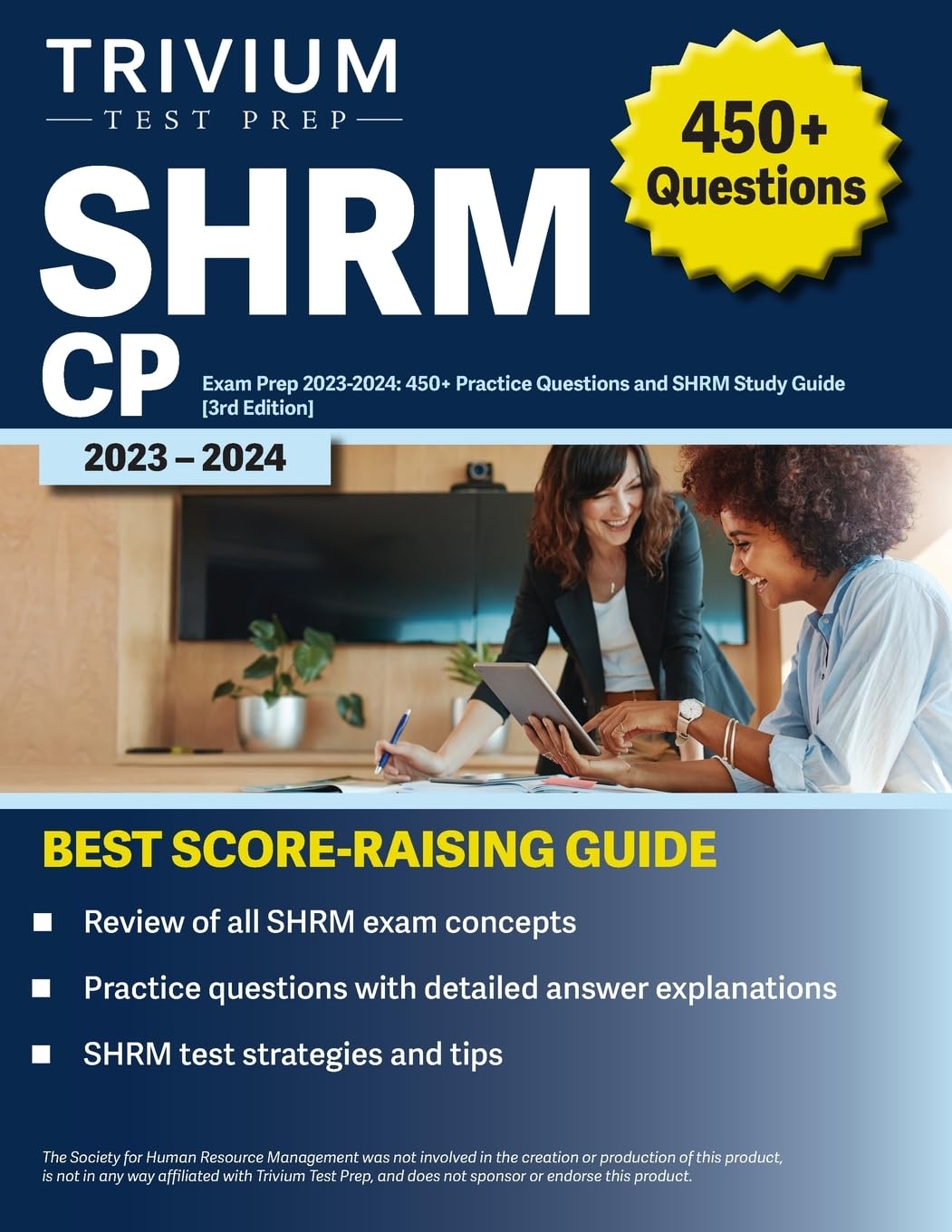 SHRM CP Exam Prep 2023-2024: 450+ Practice Questions and SHRM Study ...