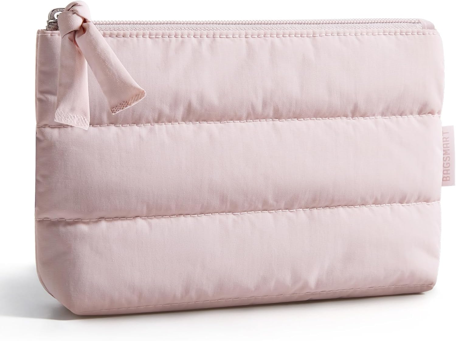 Amazon.com: BAGSMART Small Makeup Bag, Puffy Portable Cosmetic Pouch ...
