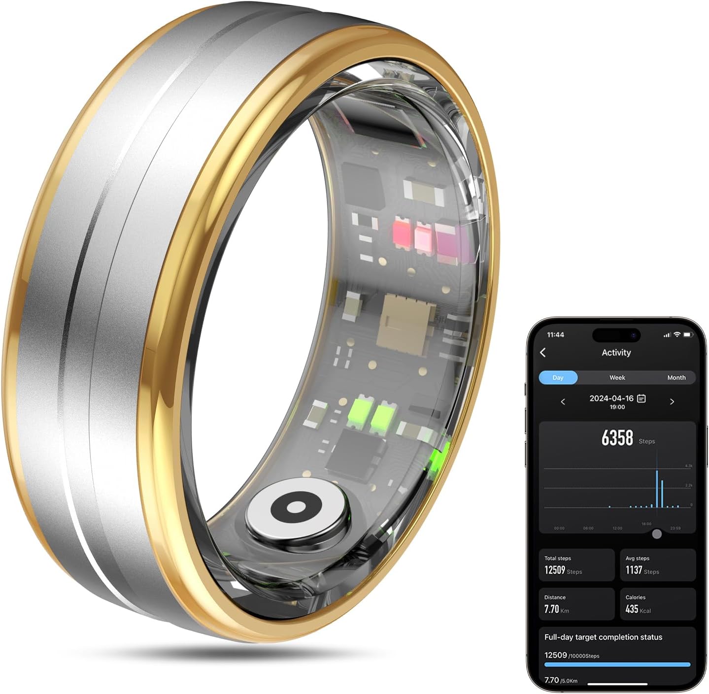 Amazon.com: MagLoop Smart Ring Health Tracker for Men/Women,Fitness ...