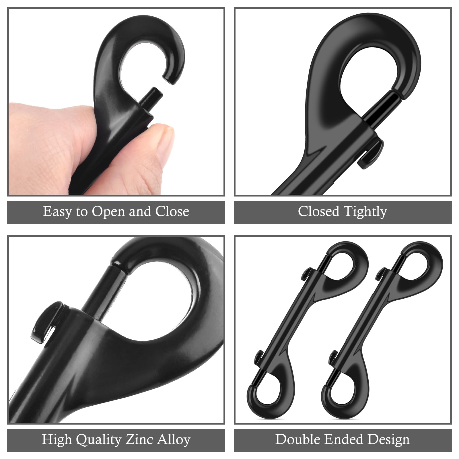 Double Sided Clip Hooks Snap Hook Double End