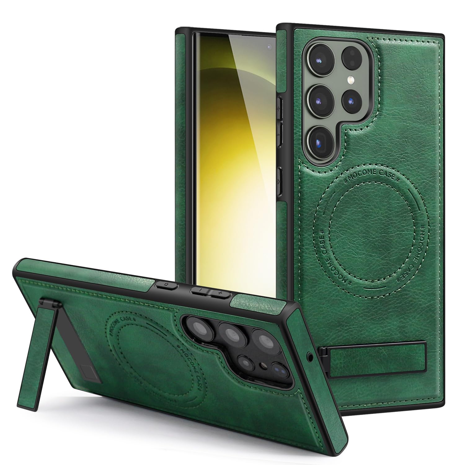 Amazon.com: Lunivop for Samsung Galaxy s24 Ultra Case Leather ...