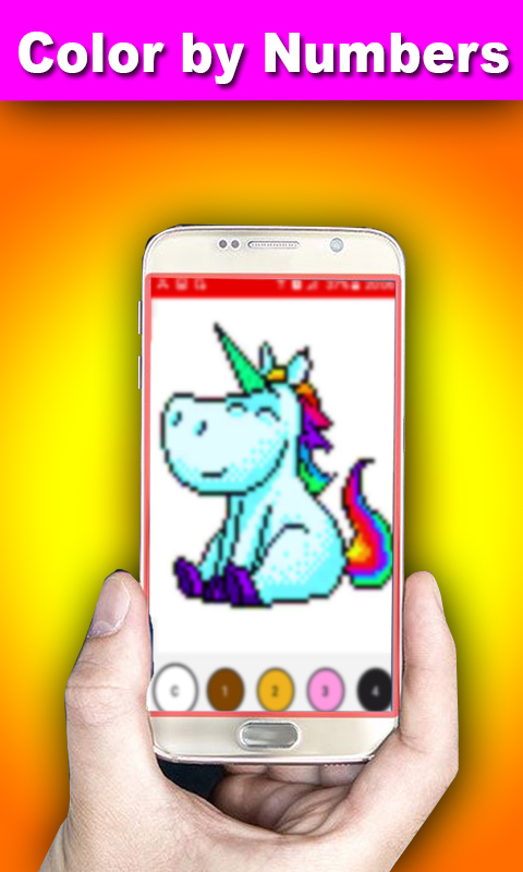 Color by Numbers : Number Pixel Art Book Coloring Free Games for Kids ...